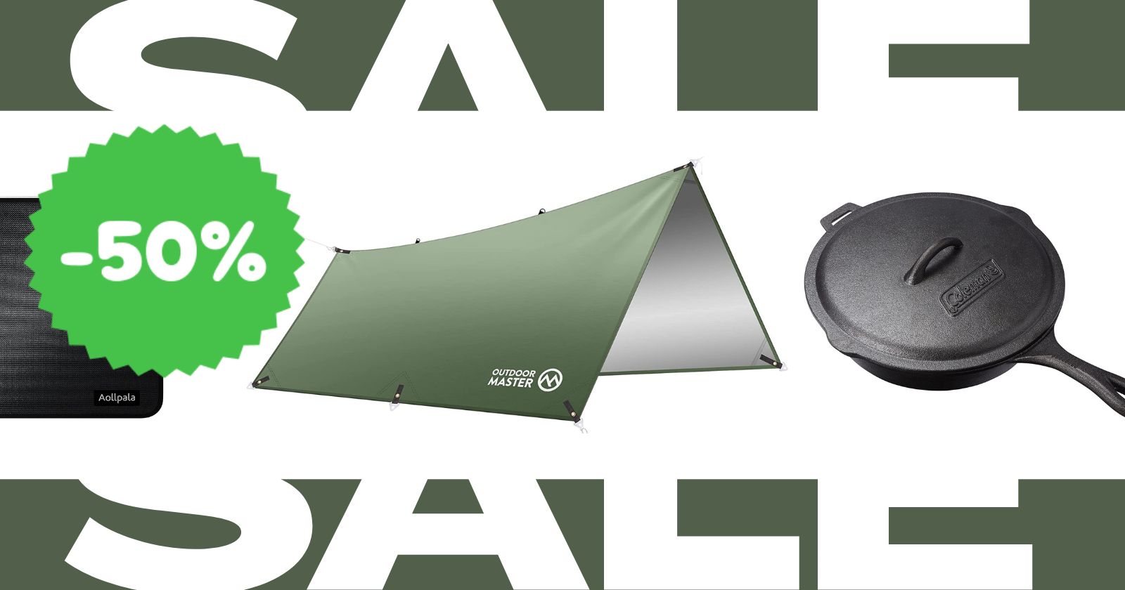 Amazonタイムセールで「50%オフ」の超お得アイテムをチェック！タープ、シュラフなど | TAKIBI（タキビ） | キャンプ・グランピングなどアウトドアの総合情報サイト