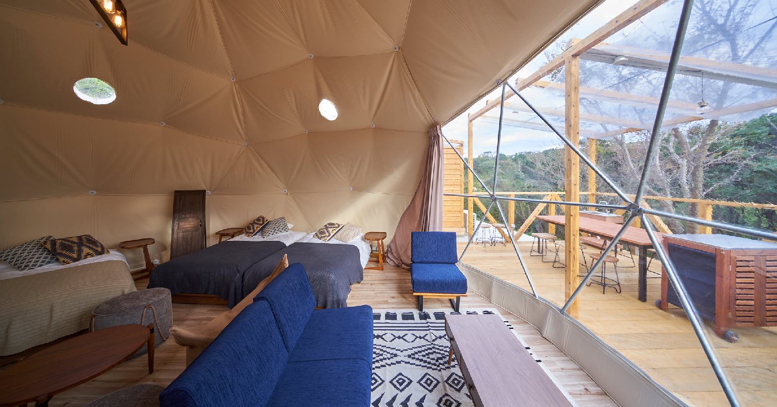 長崎あぐりの丘リゾートのグランピング施設「GLANSO」とは？魅力を徹底解説！|TAKIBI|アウトドアの総合情報サイト