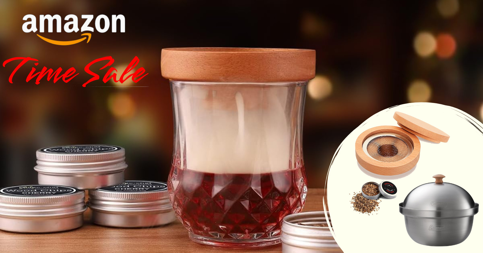 燻製器が50％オフに！？Amazonタイムセールを活用して自宅でも燻製を楽しもう！ | TAKIBI（タキビ） | キャンプ・グランピングなどアウトドアの総合情報サイト