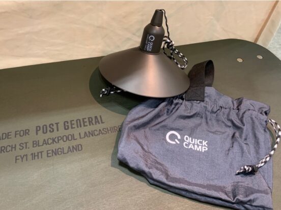 初コラボ！QUICKCAMP×POST GENERAL『ハングランプ TYPEQ 』が新登場！ | キャンプ・アウトドアのTAKIBI（タキビ）